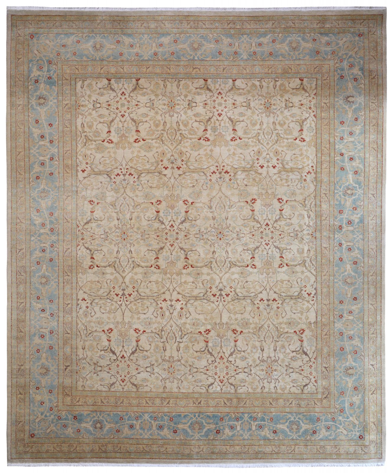 Vintage Tabriz carpet - Farnham Antique Carpets